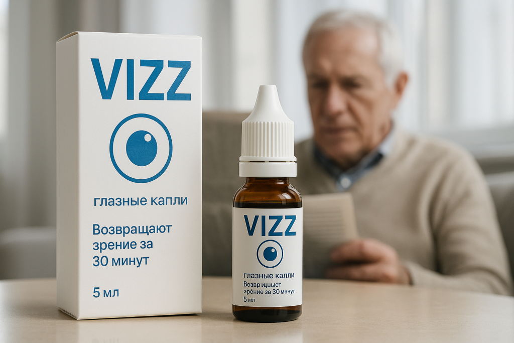 VIZZ — революционные капли для восстановления зрения